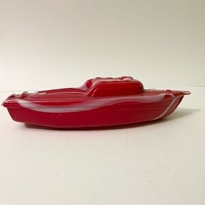 Reliable | Toys | Vintage Reliable Toys Red Plastic Boat | Poshmark